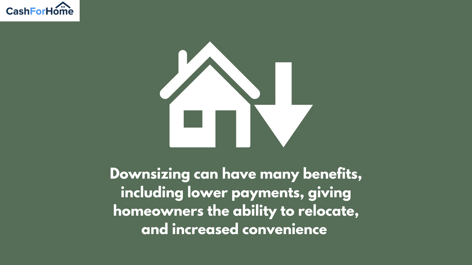 Retirees Guide to Downsizing Their Home & Statistics